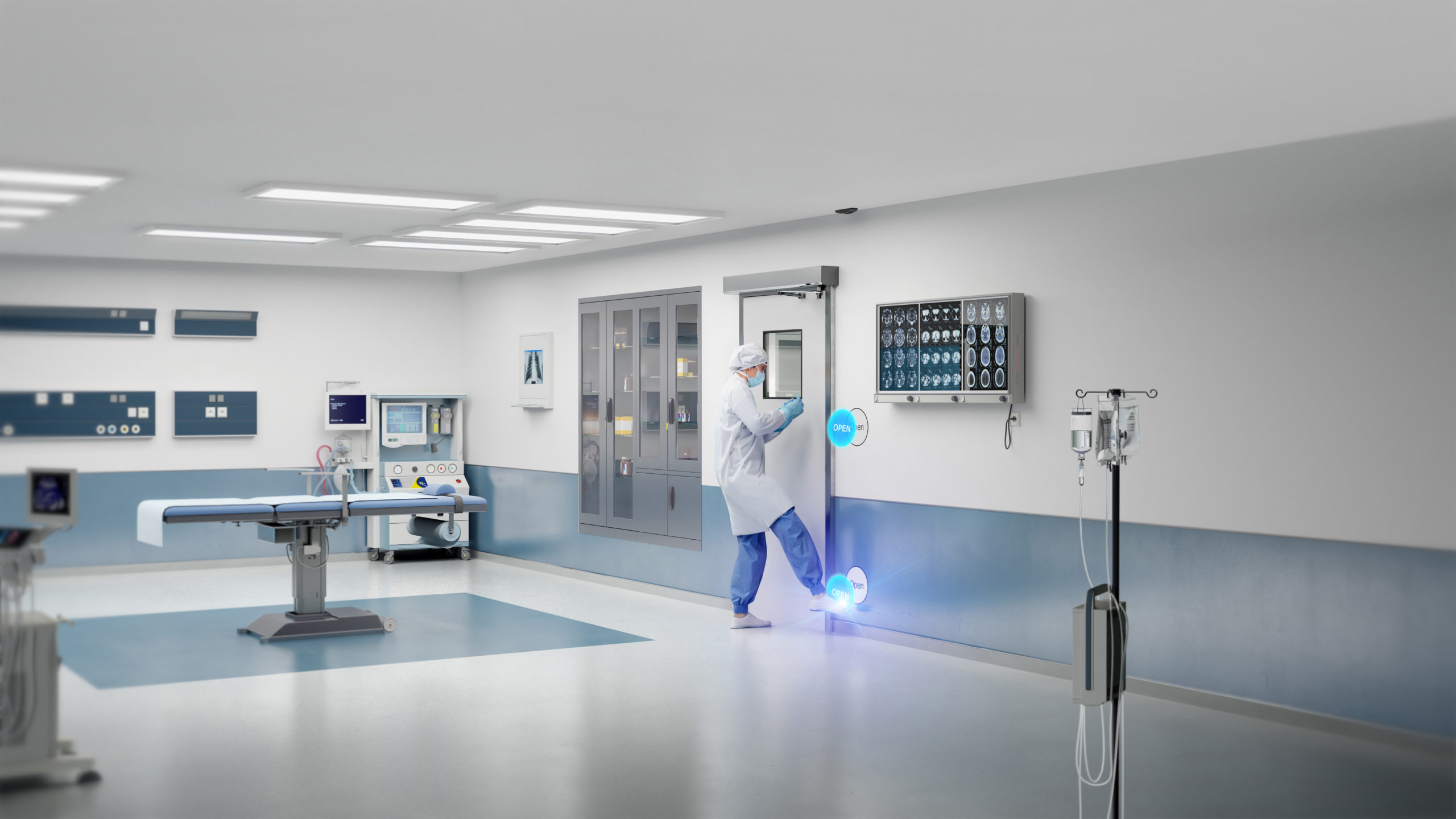 Secure access to hygienic clean rooms | BEA Sensors
