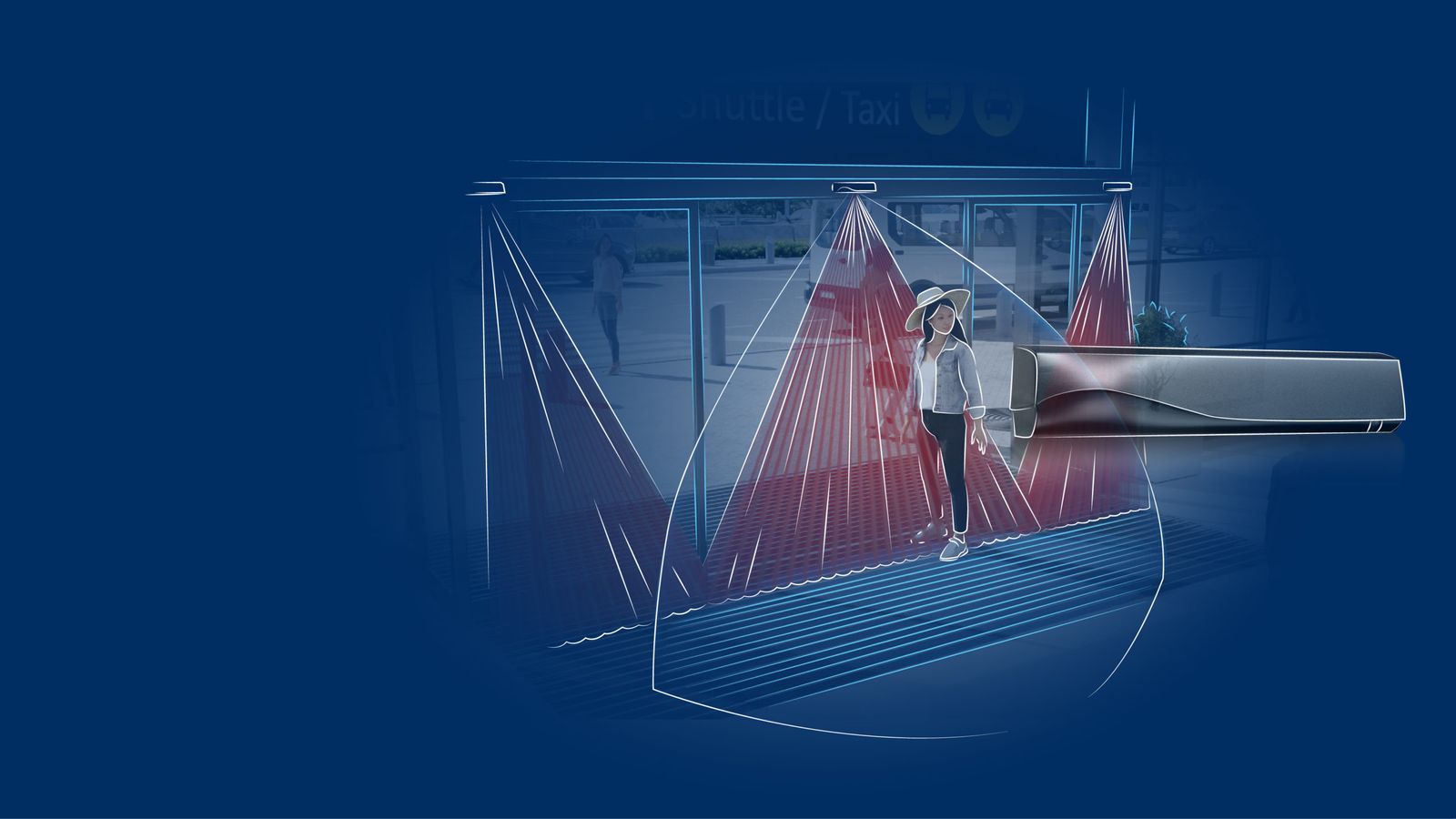 Sensors solutions for automatic doors | BEA Sensors