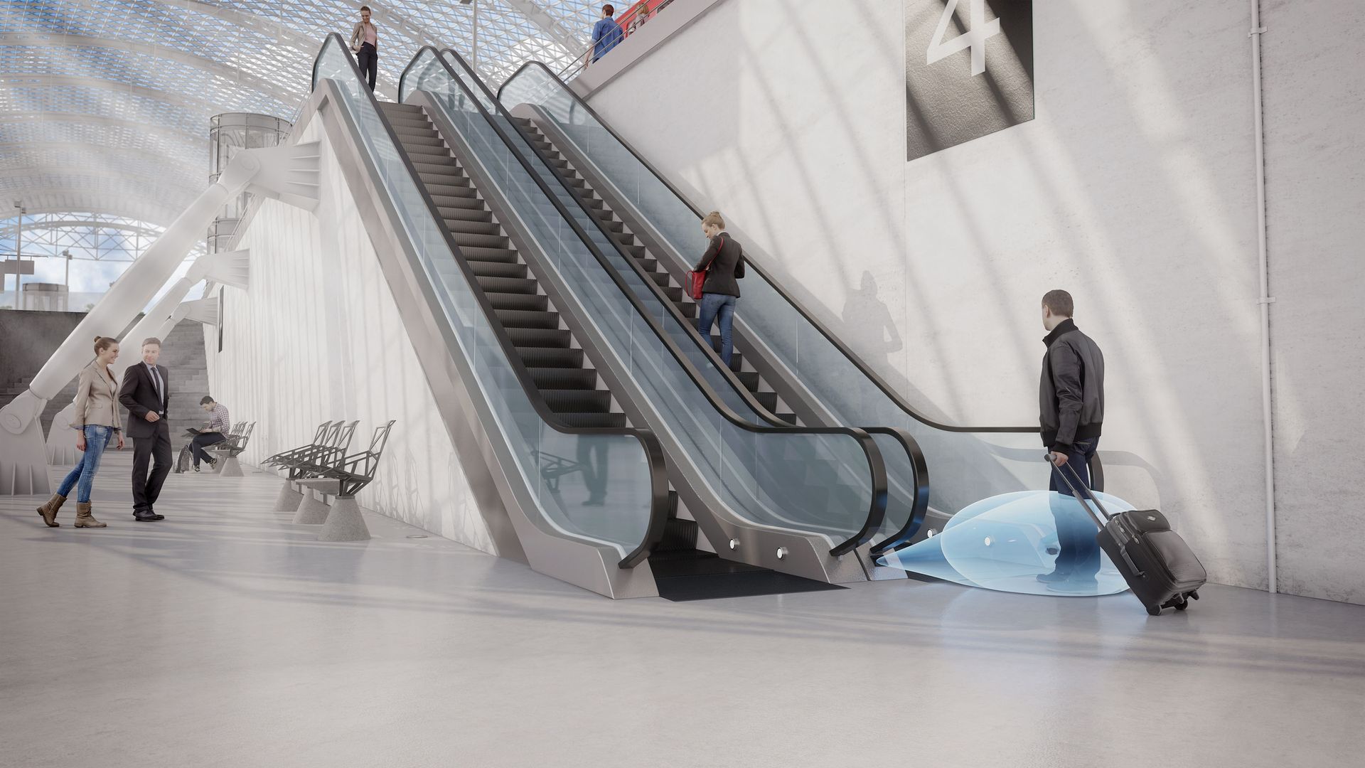 Escalators | BEA Sensors