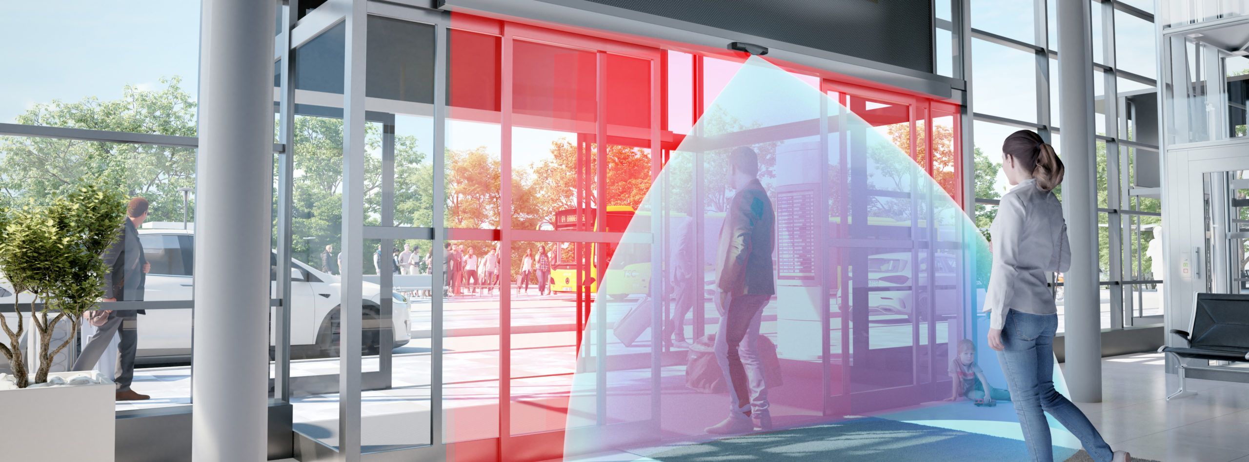 Automatic sliding door sensors | BEA Sensors